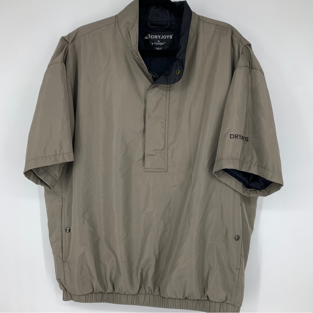Dryjoys Footjoy Fj Mens Large Jacket Pullover Brown W… - Gem